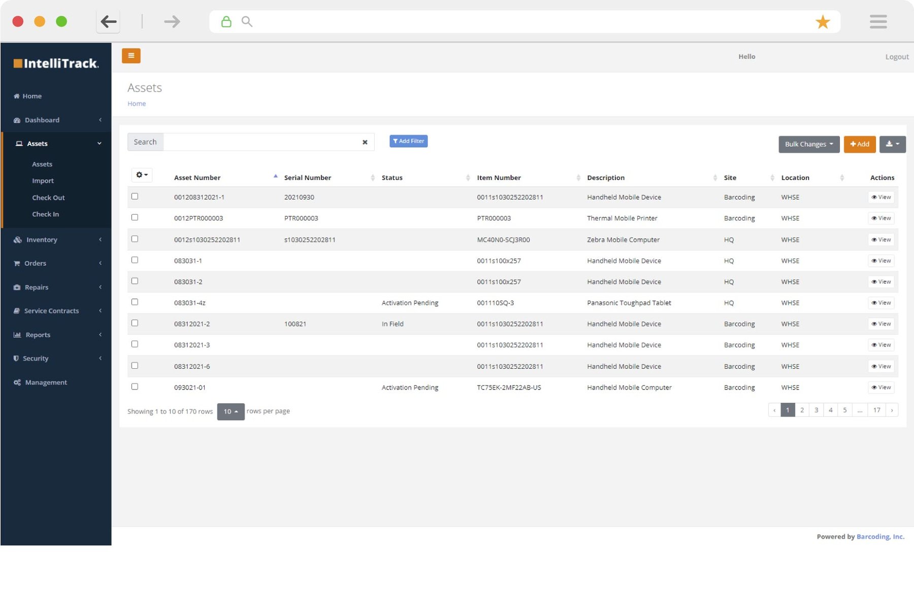IntelliTrack Enterprise Tracking Software